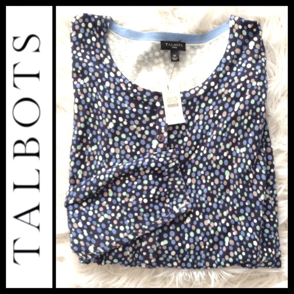 Talbots | Sweaters | Nwt Talbots Dotted Charming Cardigan | Poshmark